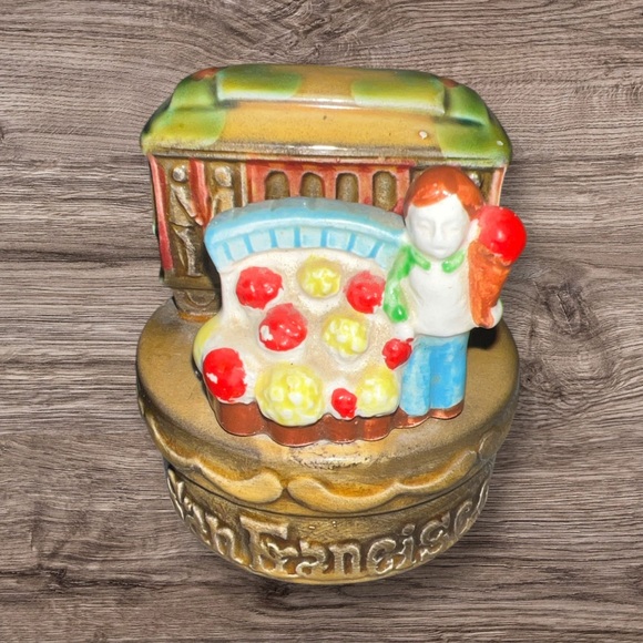 Accents | Vtg 197s Kitschy San Fransisco Cable Car Trolley Souvenir ...